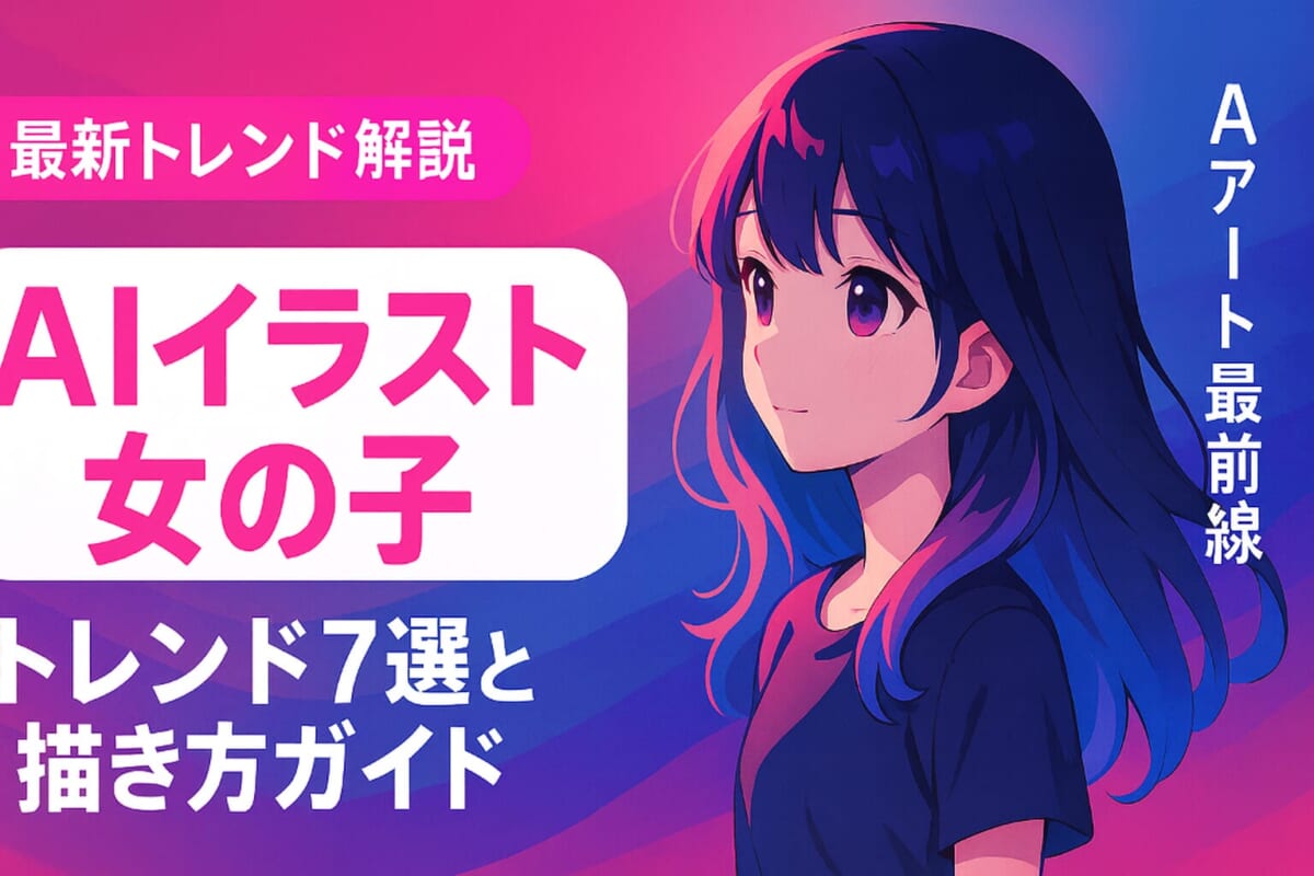 AIイラスト女の子のトレンド7選と描き方ガイド | AI専門ニュースメディア AINOW